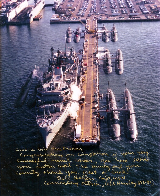 USS Hunley AS-31 (Cold Warrior Extraordinaire) – theleansubmariner