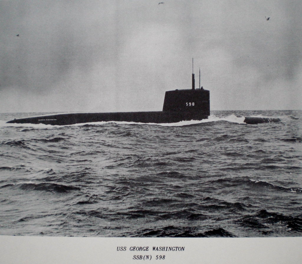USS George Washington SSBN 598 – First and Finest (December 30, 1959 ...
