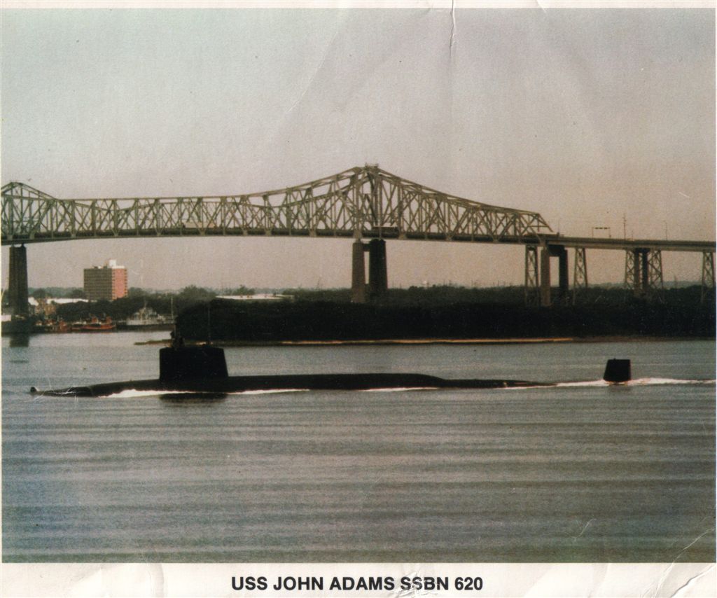 USS John Adams SSBN 620 – Libertatem amicitiam retinebis et fidem ...