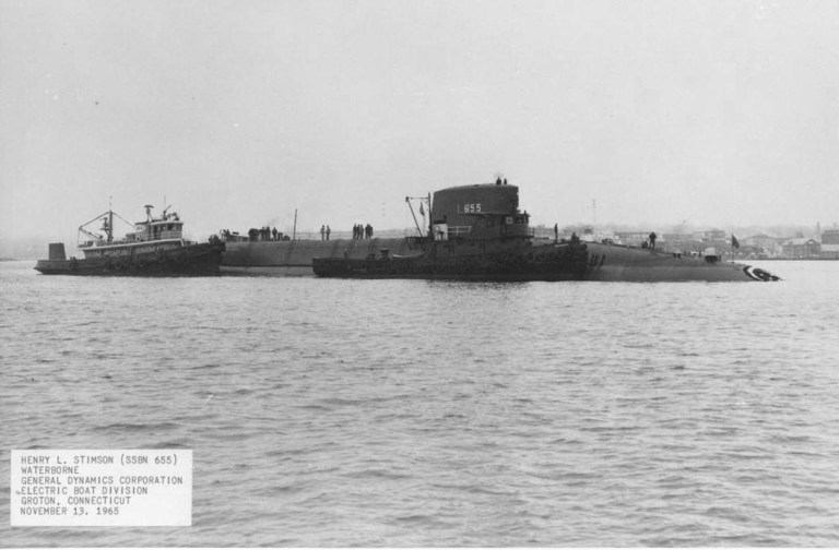 USS Henry L. Stimson SSBN 655 “to keep peace you must be strong to ...