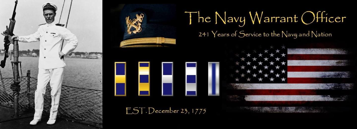 The Navy Warrant Officer Mystery – 249 Years in the Making ...